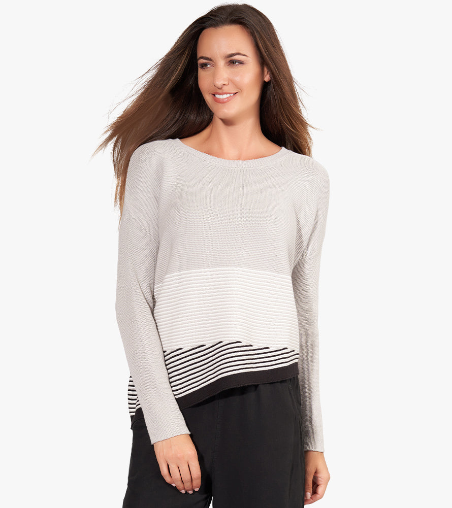 Screen Saver Sweater | Stella Carakasi | Cotton Tencel | Eco Fashion